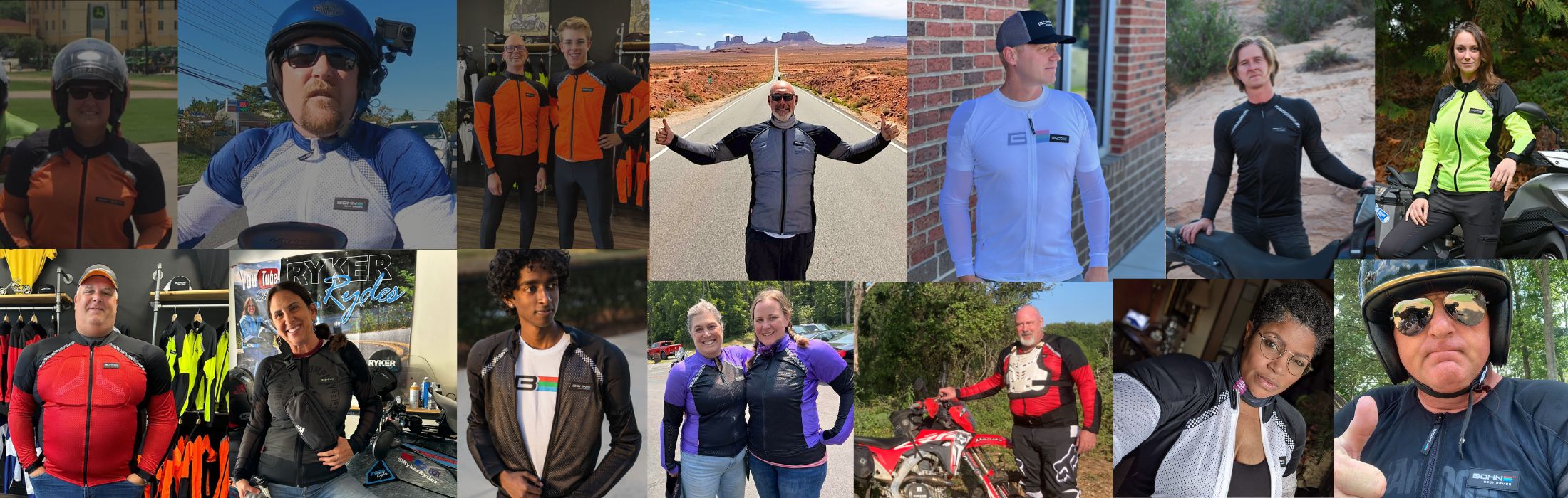 Armored Motorcycle Shirts | Bohn Body Armor | CE-Level 2 Armor