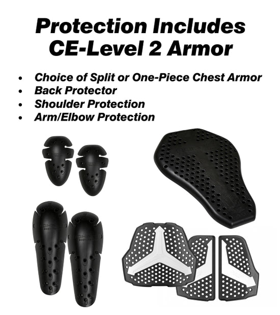 Armored Motorcycle Shirts | Bohn Body Armor | CE-Level 2 Armor