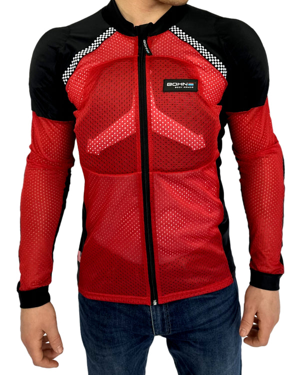 Airtex™ "Adventure" Motorcycle Shirt w/ Chest Protection – Bohn Body Armor